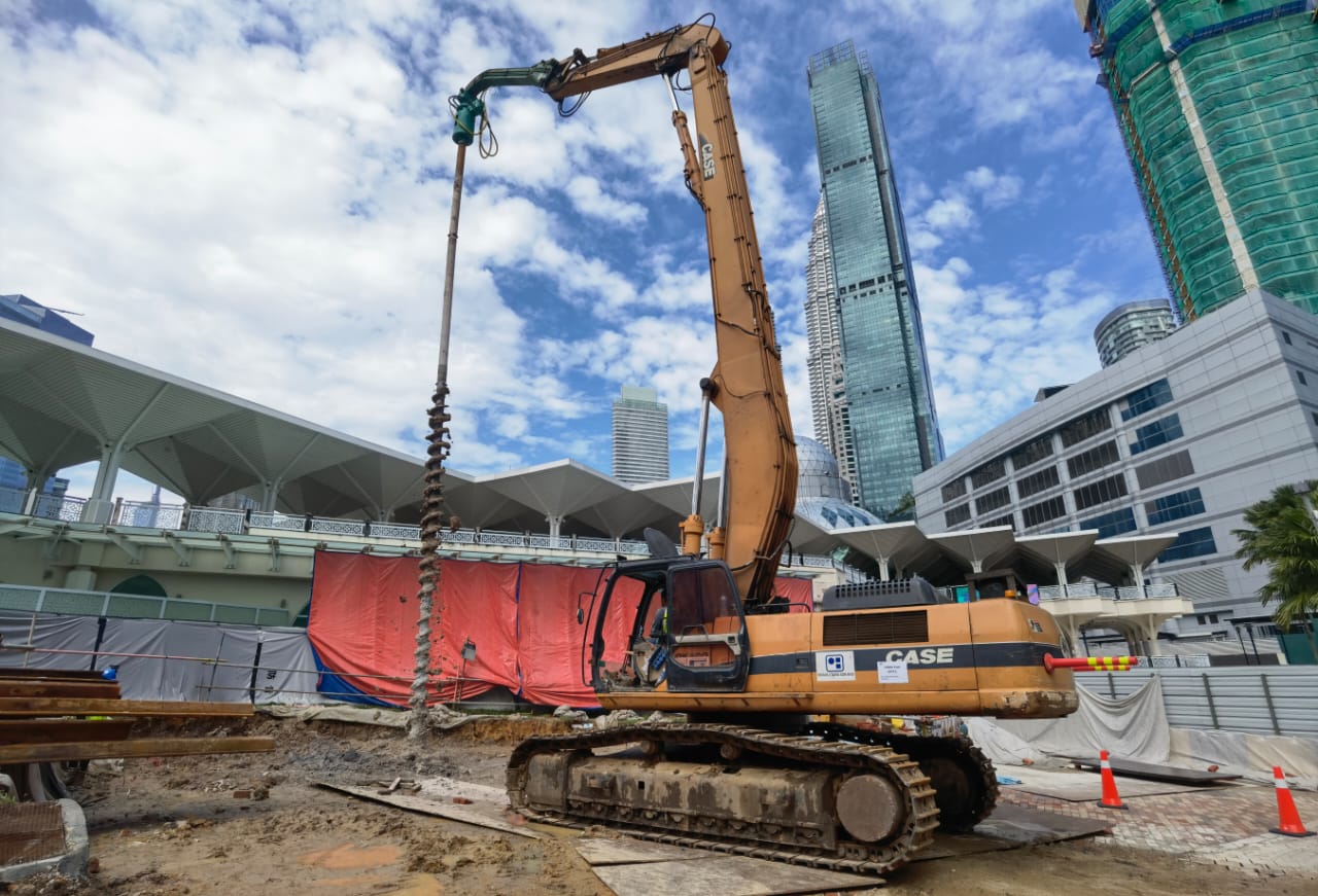 Sheet pile contractor in Malaysia | Hai Fu